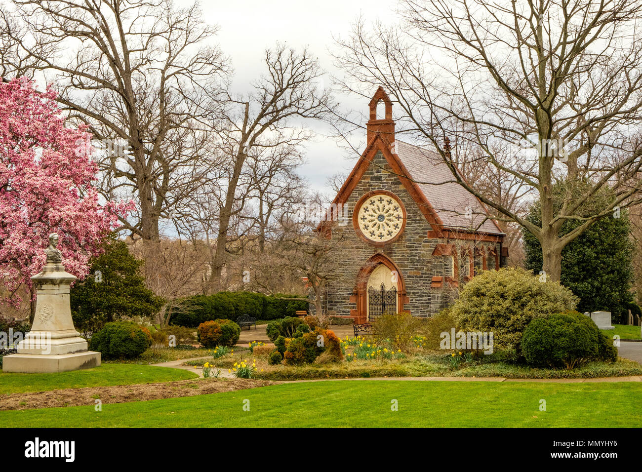 James Renwick Chapel, Oak Hill Cemetery, 3001 R Street NW, Georgetown ...