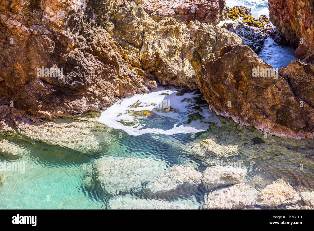 Set of natural pools hi-res stock photography and images - Alamy