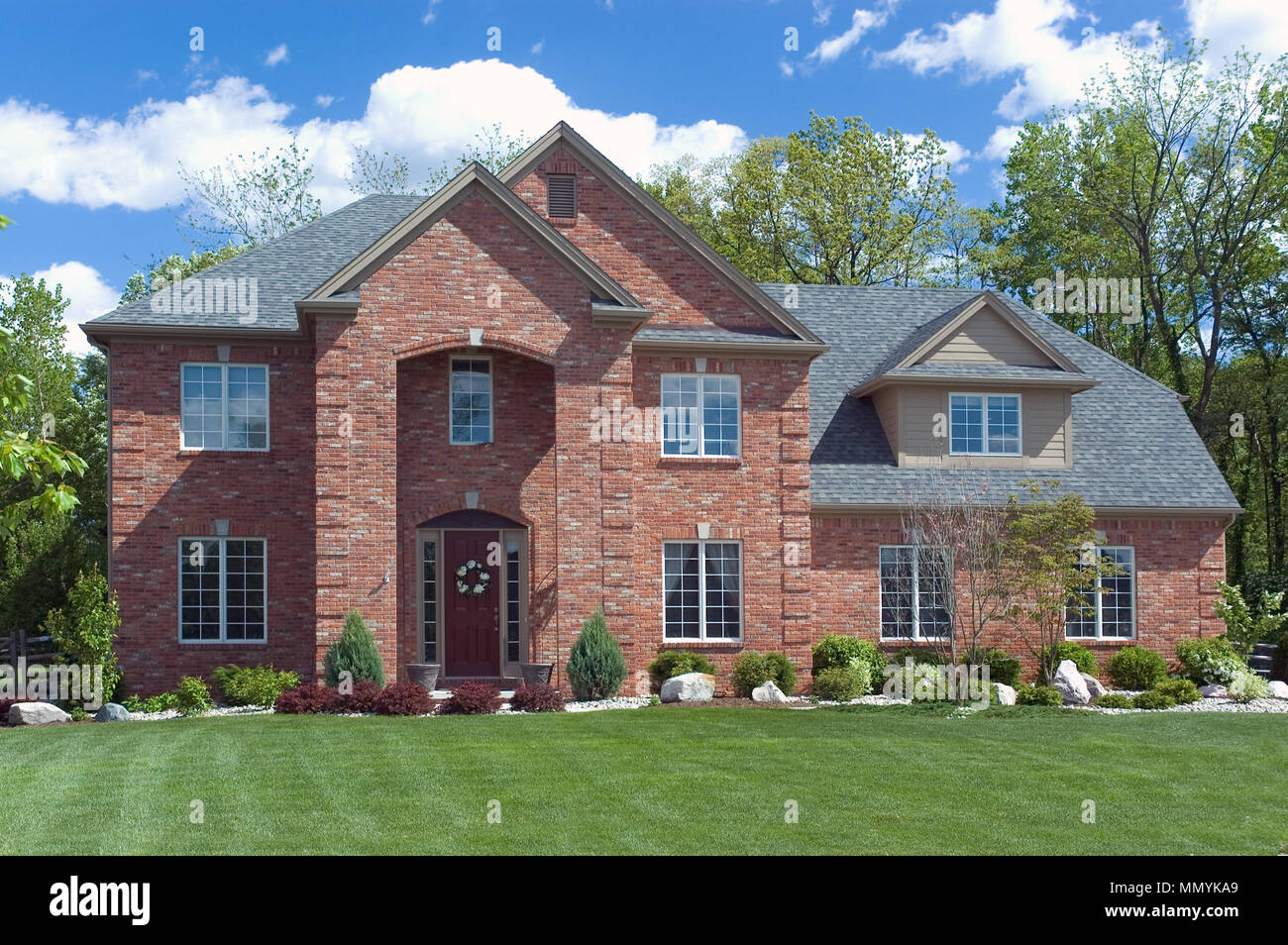 Beautiful Red Brick Homes