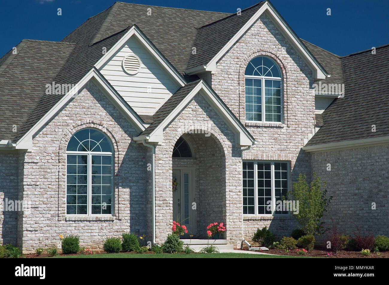Beautiful All Brick Home Exteriors