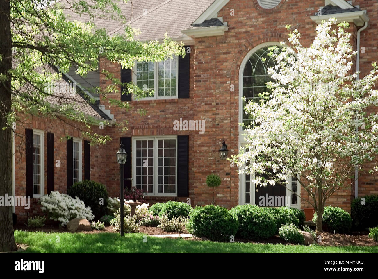 Brick Home Landscaping