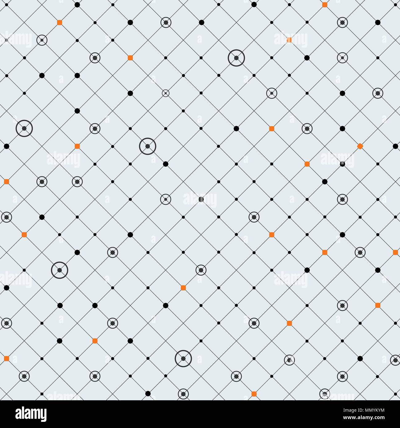 Orange dotted line background hi-res stock photography and images - Alamy