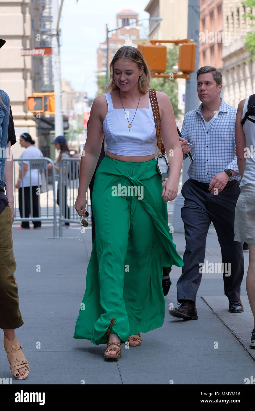 NEW YORK, NY - JUNE 15: Plus-sized model Iskra Lawrence made an ...