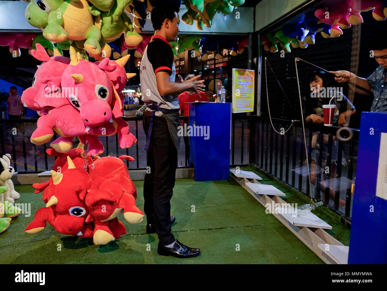 Carnival games at Aeon Mall, Phnom Pehn, Cambodia Stock Photo - Alamy
