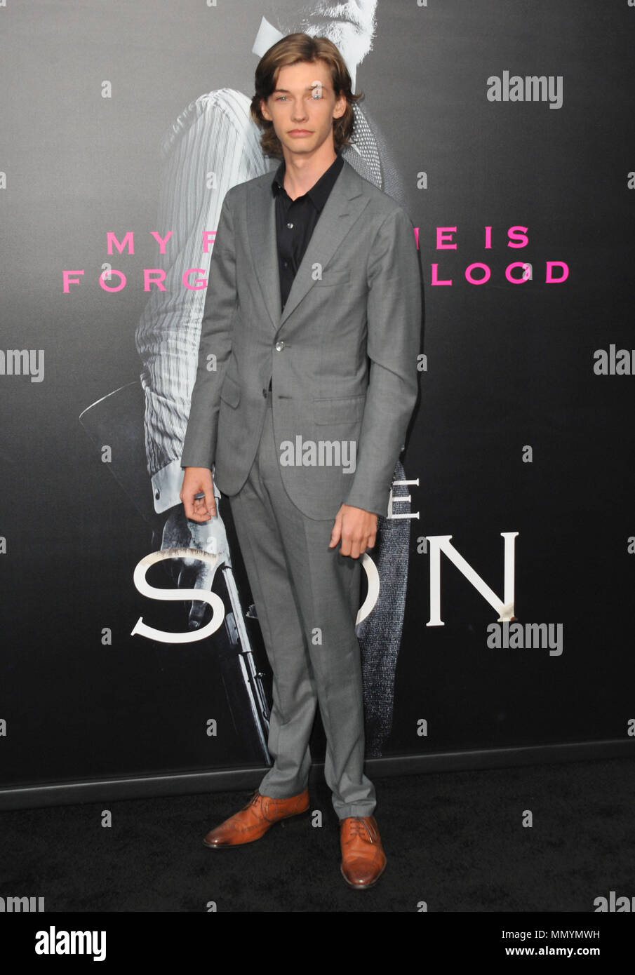 HOLLYWOOD, CA - APRIL 03: Jacob Lofland arrives at the premiere of AMC ...