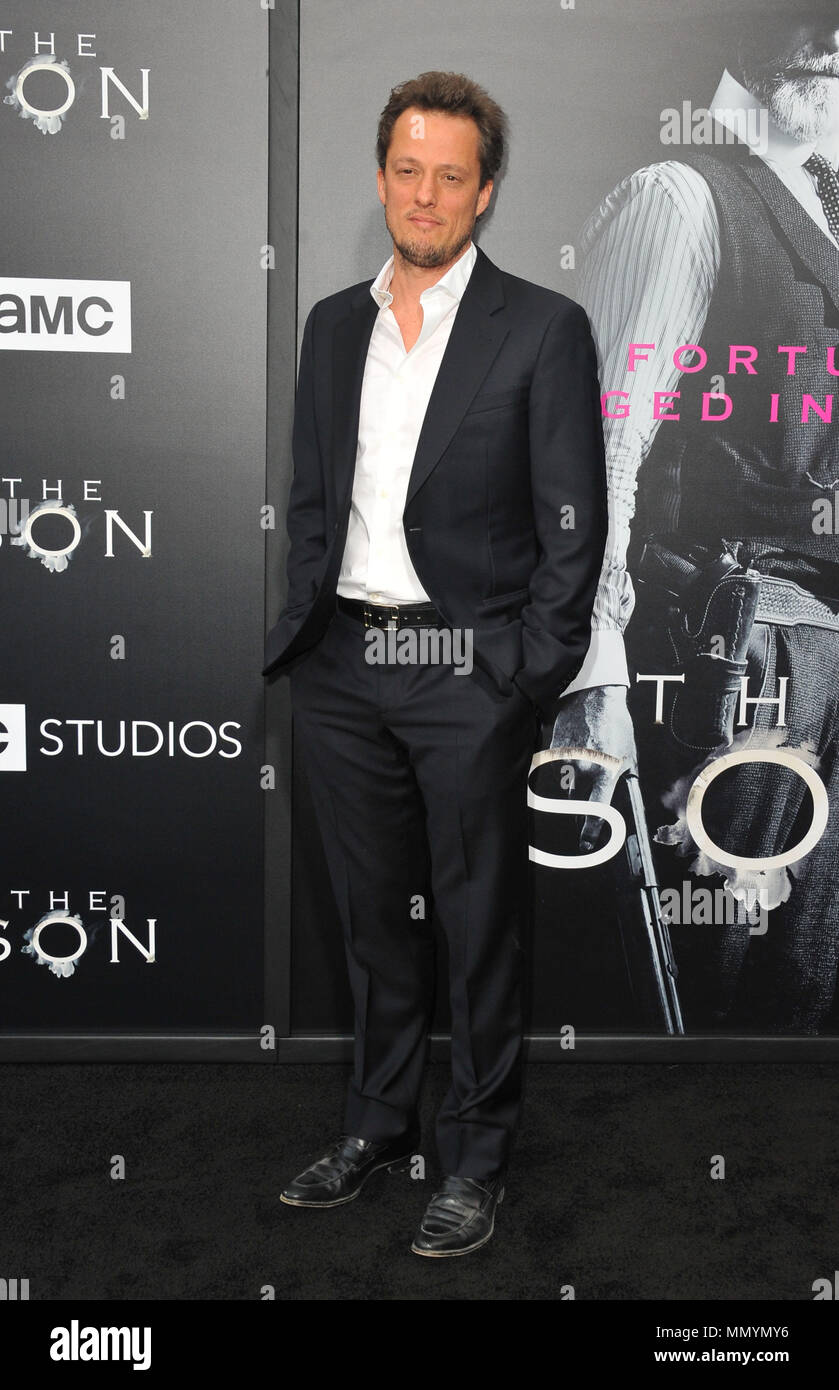 HOLLYWOOD, CA - APRIL 03: Nathan Barr arrives at the premiere of AMC's ...