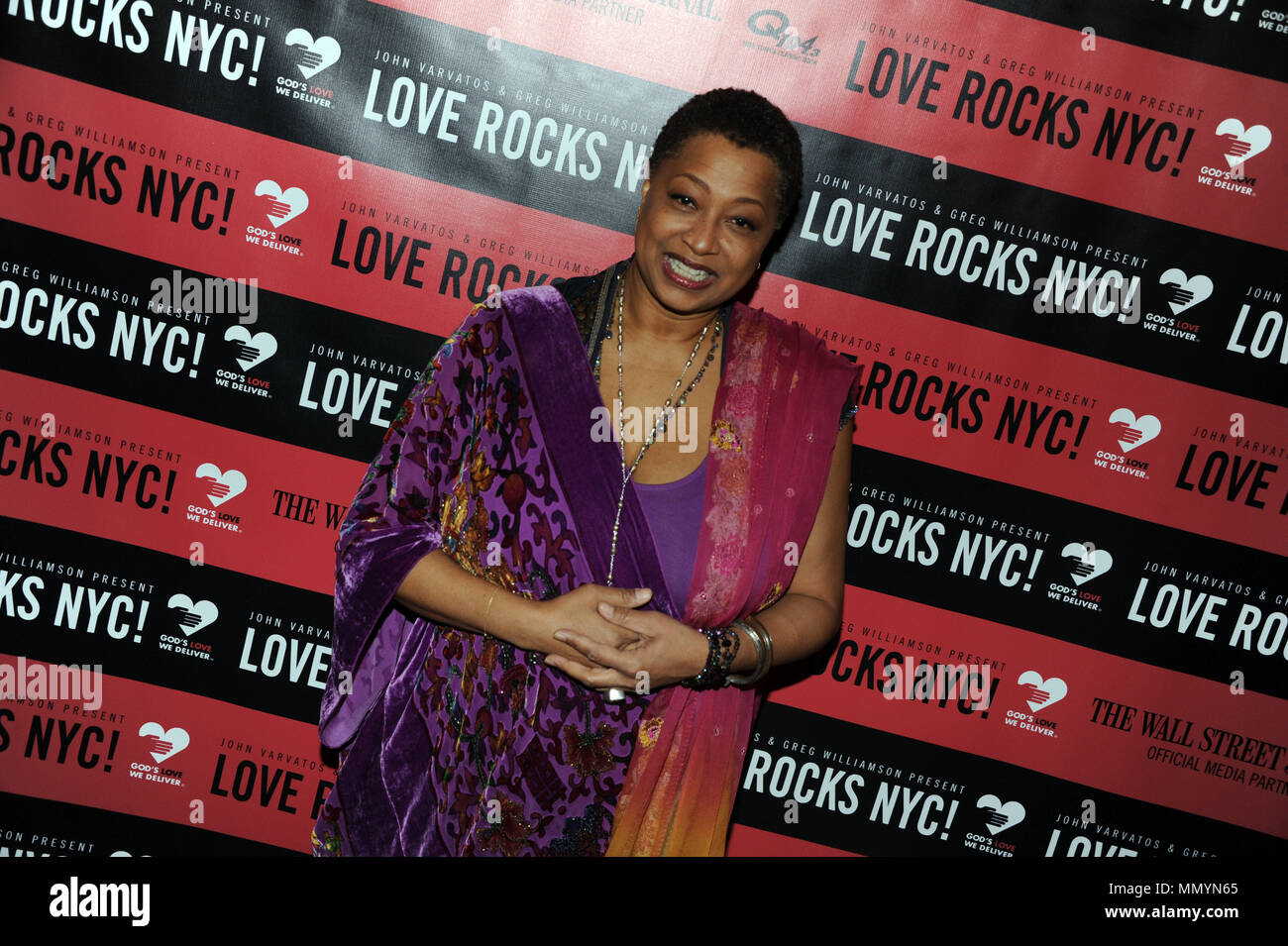 NEW YORK, NY - MARCH 09: Lisa Fischer attends 'Love Rocks NYC! A Change ...
