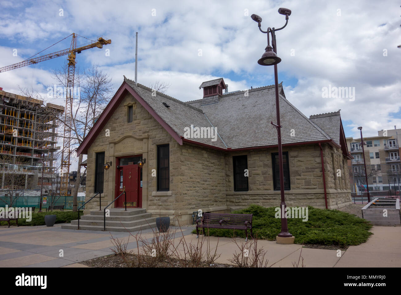 School bell on roof hi-res stock photography and images - Alamy