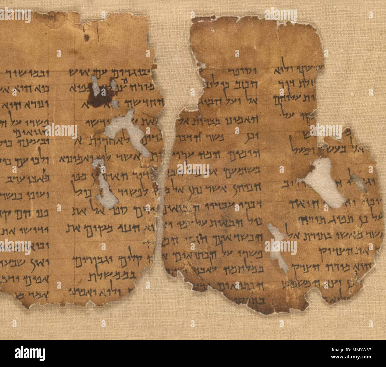 . English: Beginning of the Habakkuk Commentary or Pesher Habakkuk ...