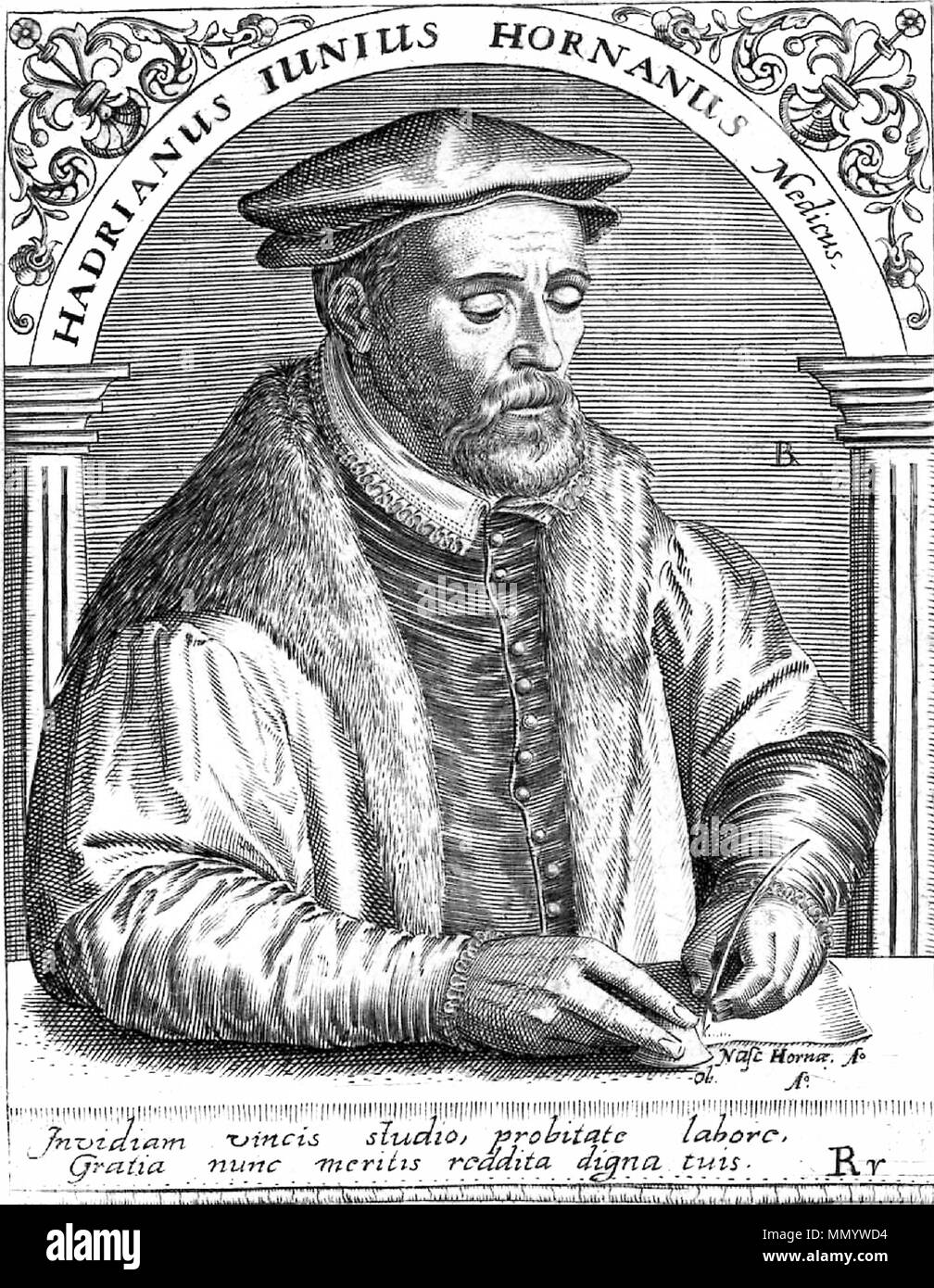 Hadrianus Junius 1511 - 1575 Stock Photo - Alamy