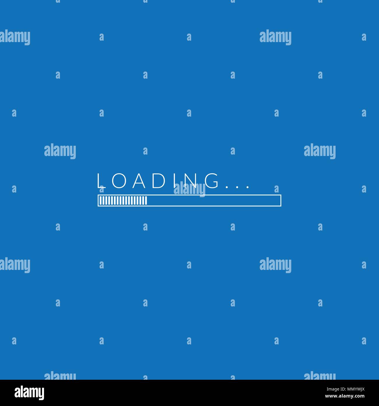 Loading process screen. Vector illustration. System software update and ...