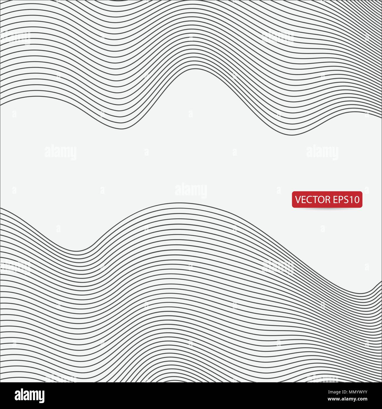 Curve composition have a sense of perspective background Stock Vector ...