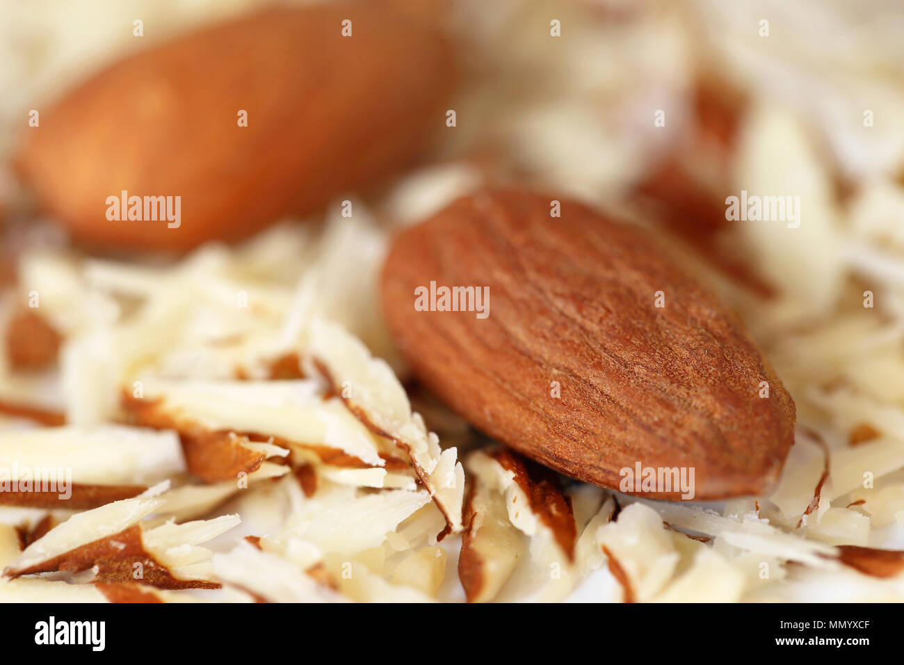 Grated almond hi-res stock photography and images - Alamy