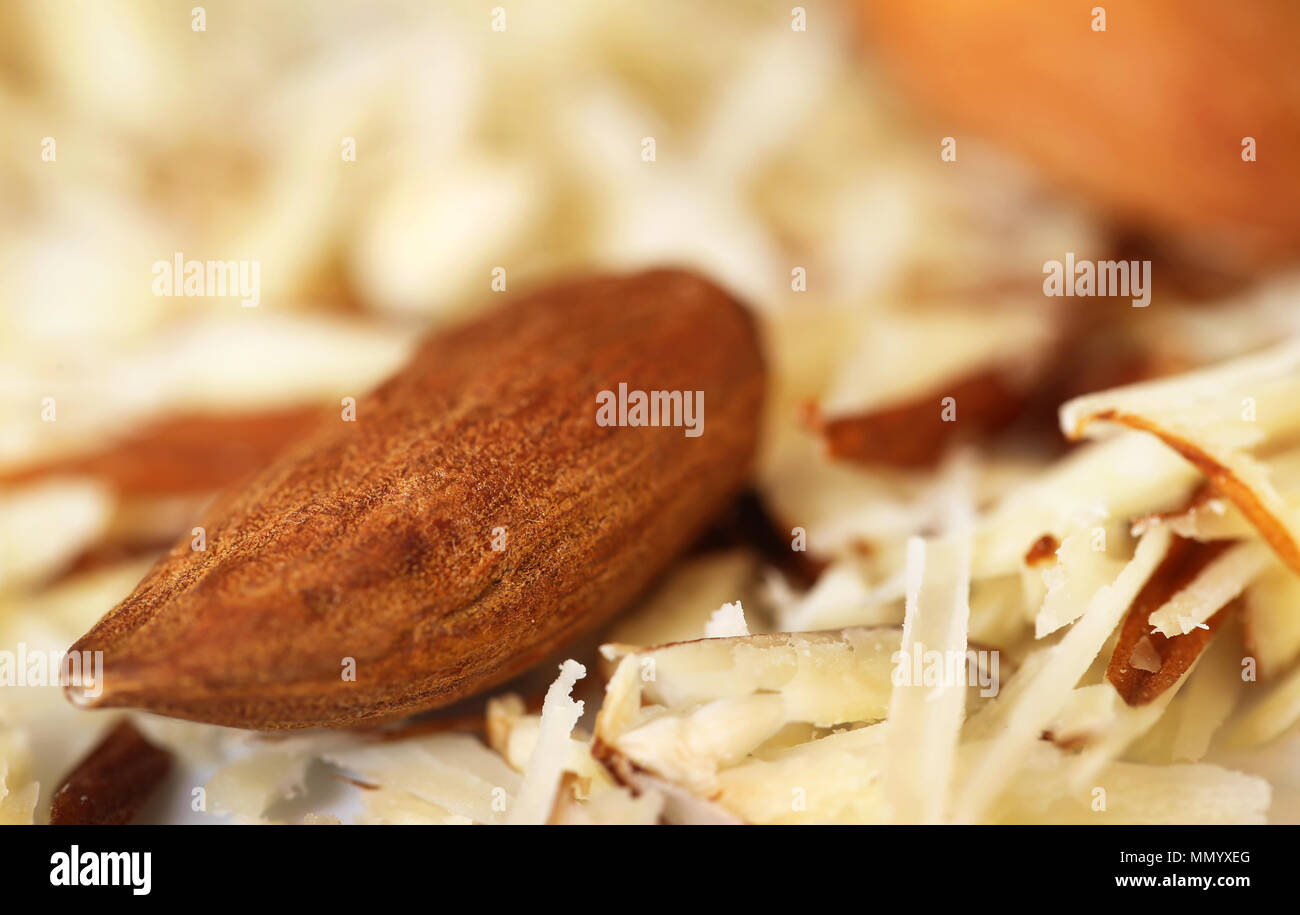 Grated almond hi-res stock photography and images - Alamy