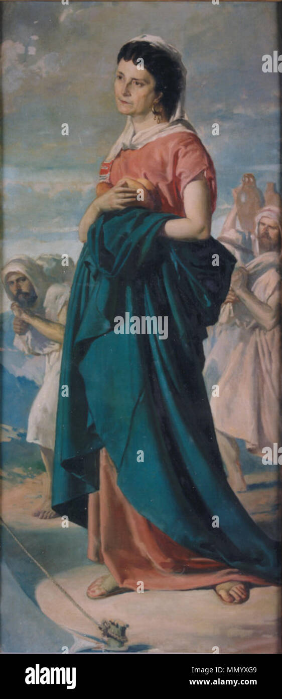 . Español: La obra representa a Abigaíl, que fue una de las esposas del ...
