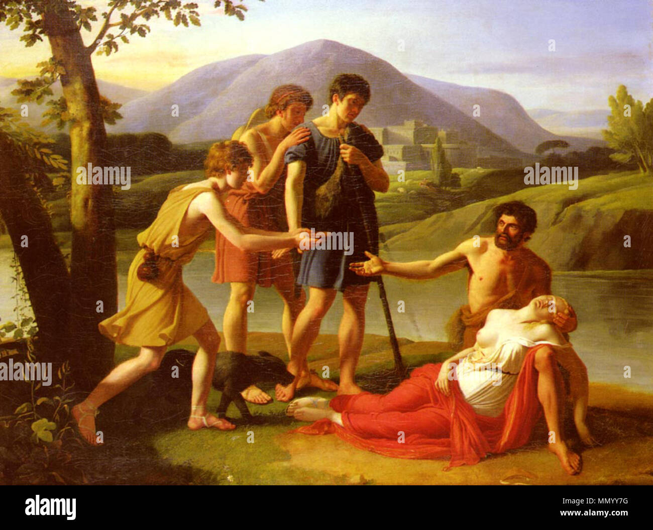 Cephalus and Procris Harriet Fulchran Jean - Cephalus And Procris Stock ...