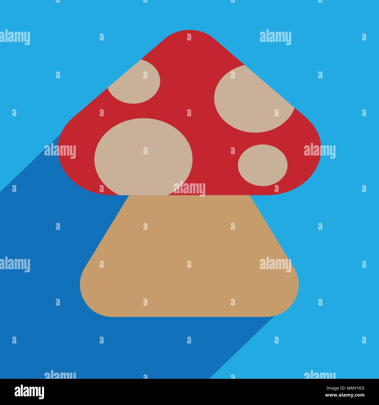 Mushroom vector icons Stock Vector Image & Art - Alamy