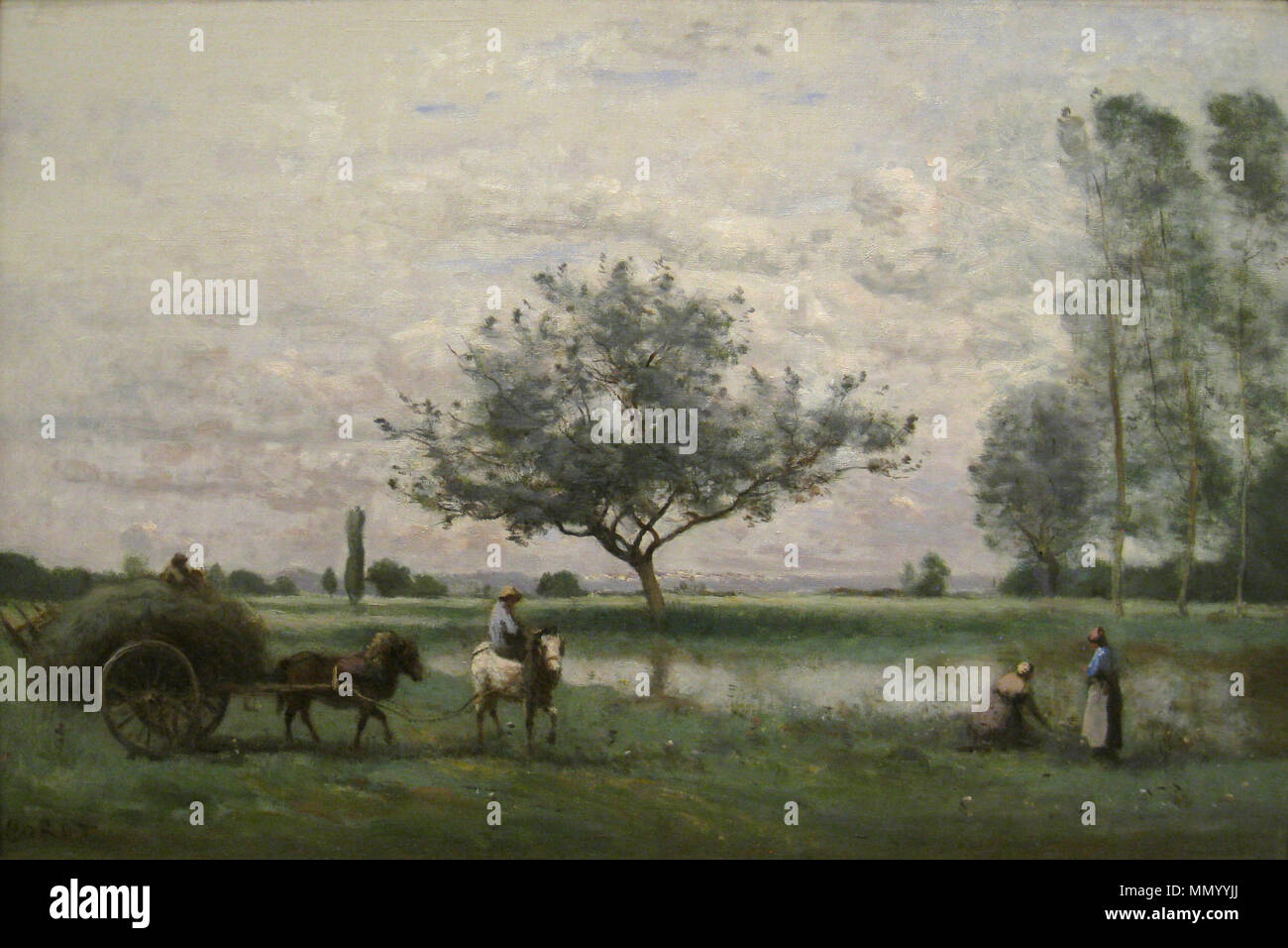 Charrette foin hi-res stock photography and images - Alamy