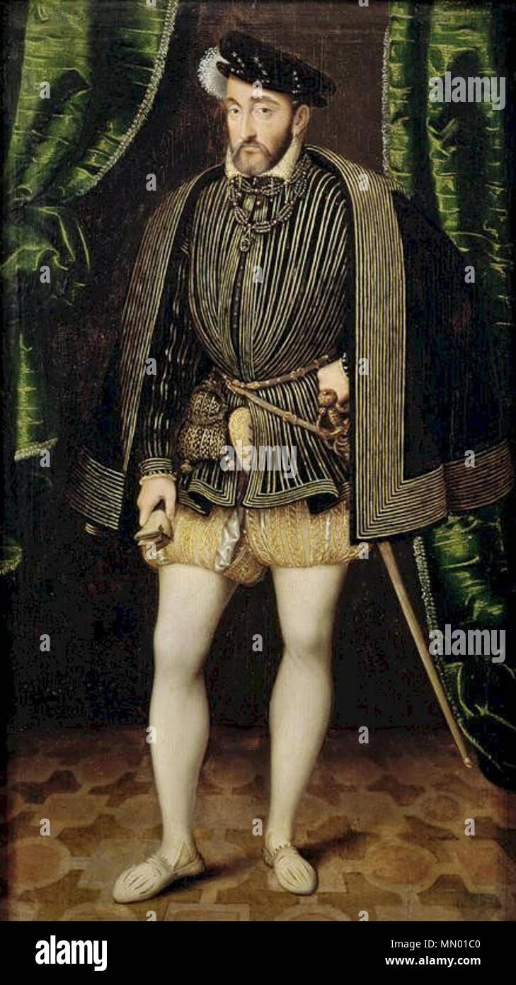 French: Henri II (1519-1559), roi de France Henry II of France. from ...