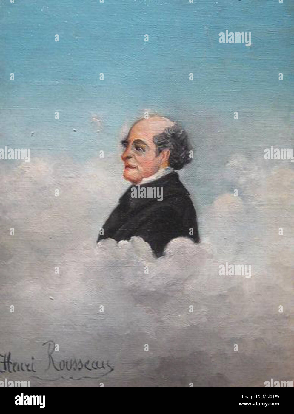 Portrait of the artist's father. Unknown date. Henri Rousseau ...