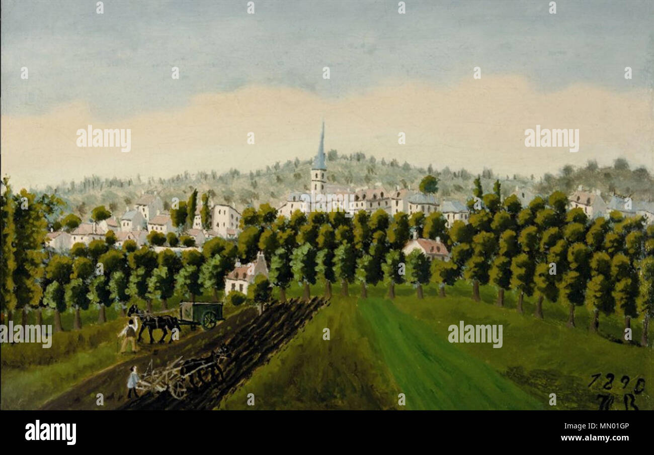 Français : Vue de Billancourt et Bas Meudon, effet de brume . 1890 ...