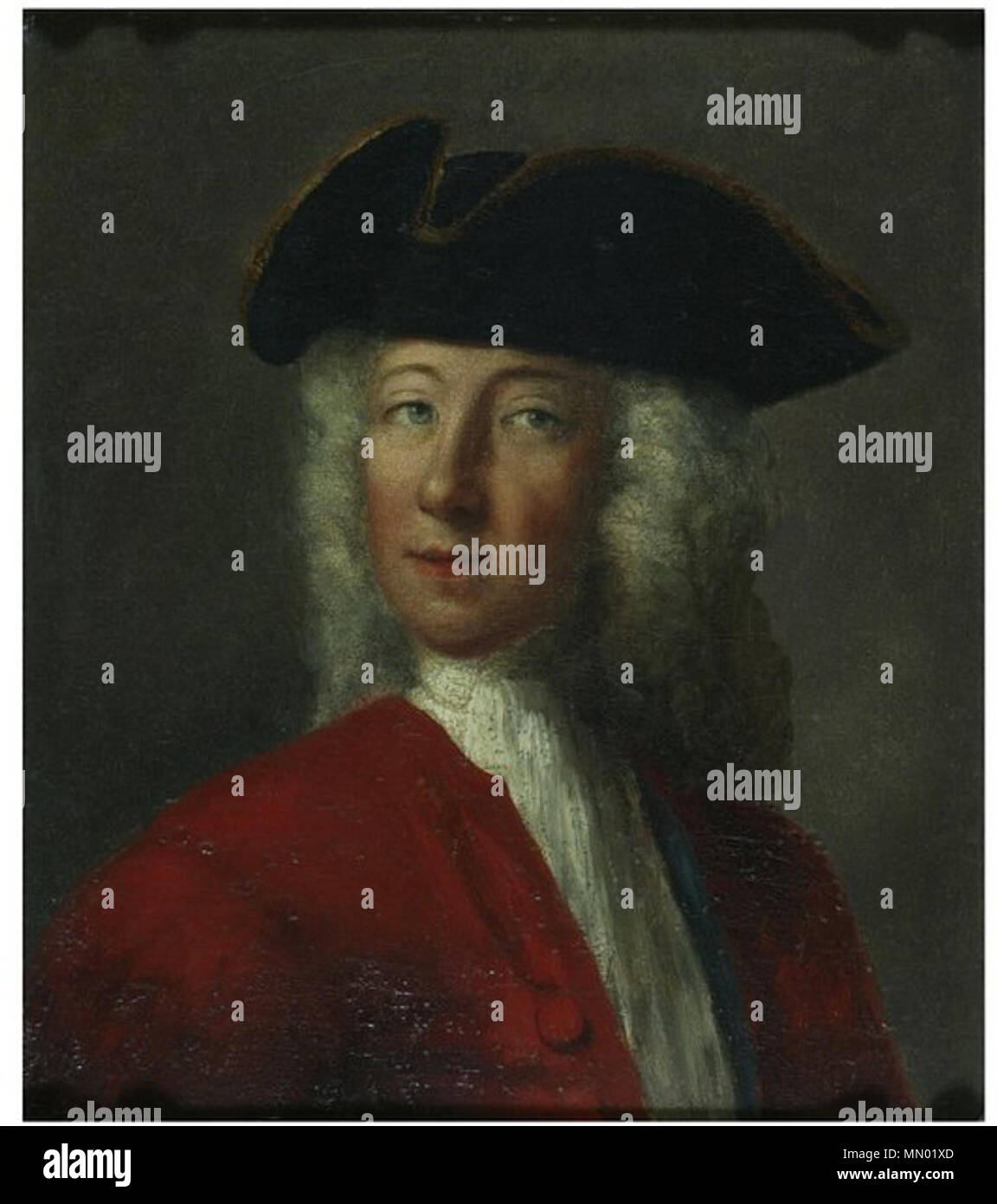 . English antiquarian Portrait of Henry Hare, 3rd Baron Coleraine (1693 ...