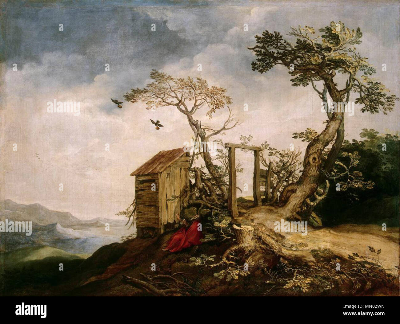 English: Landscape with the Prophet Elijah in the Desert . 1610s ...