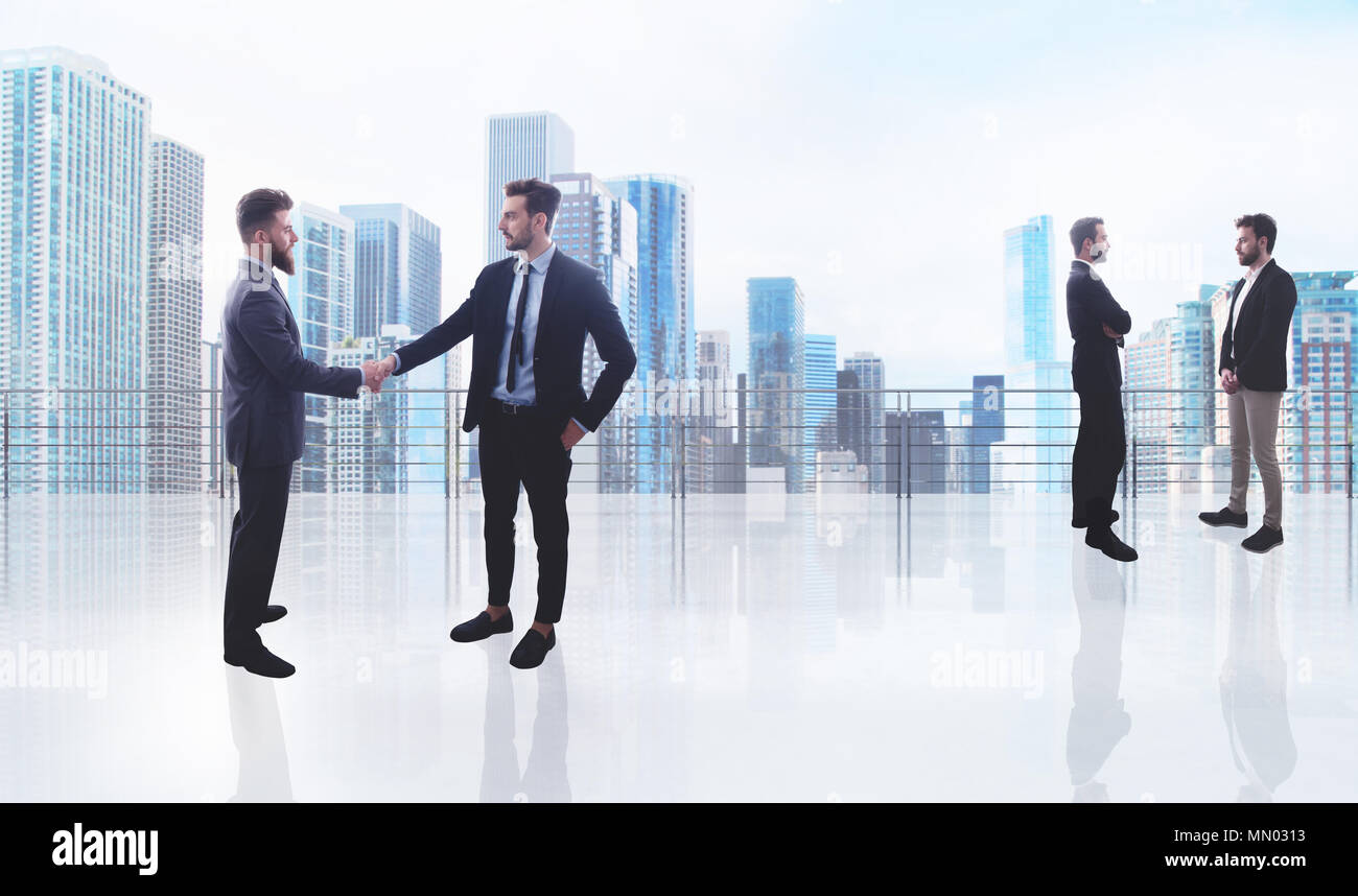 Team work hand shake hi-res stock photography and images - Alamy