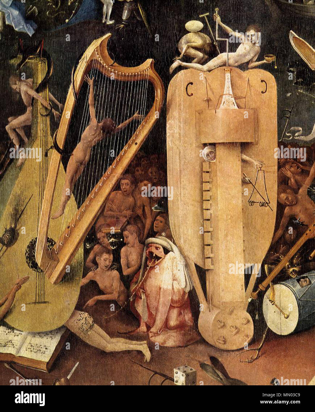 The Garden of Earthly Delights [detail]. between 1480 and 1505 ...