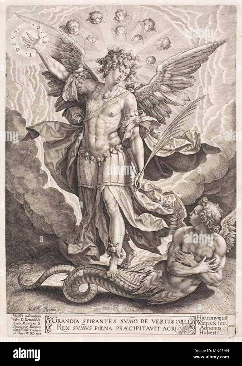 St michael slaying the dragon hi-res stock photography and images - Alamy