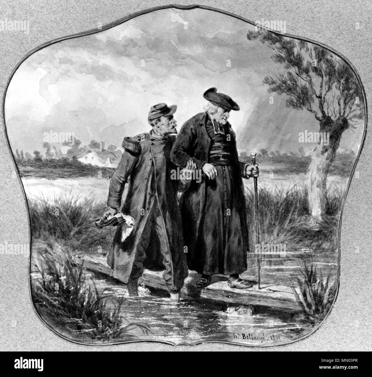 Hippolyte bellange french hi-res stock photography and images - Alamy