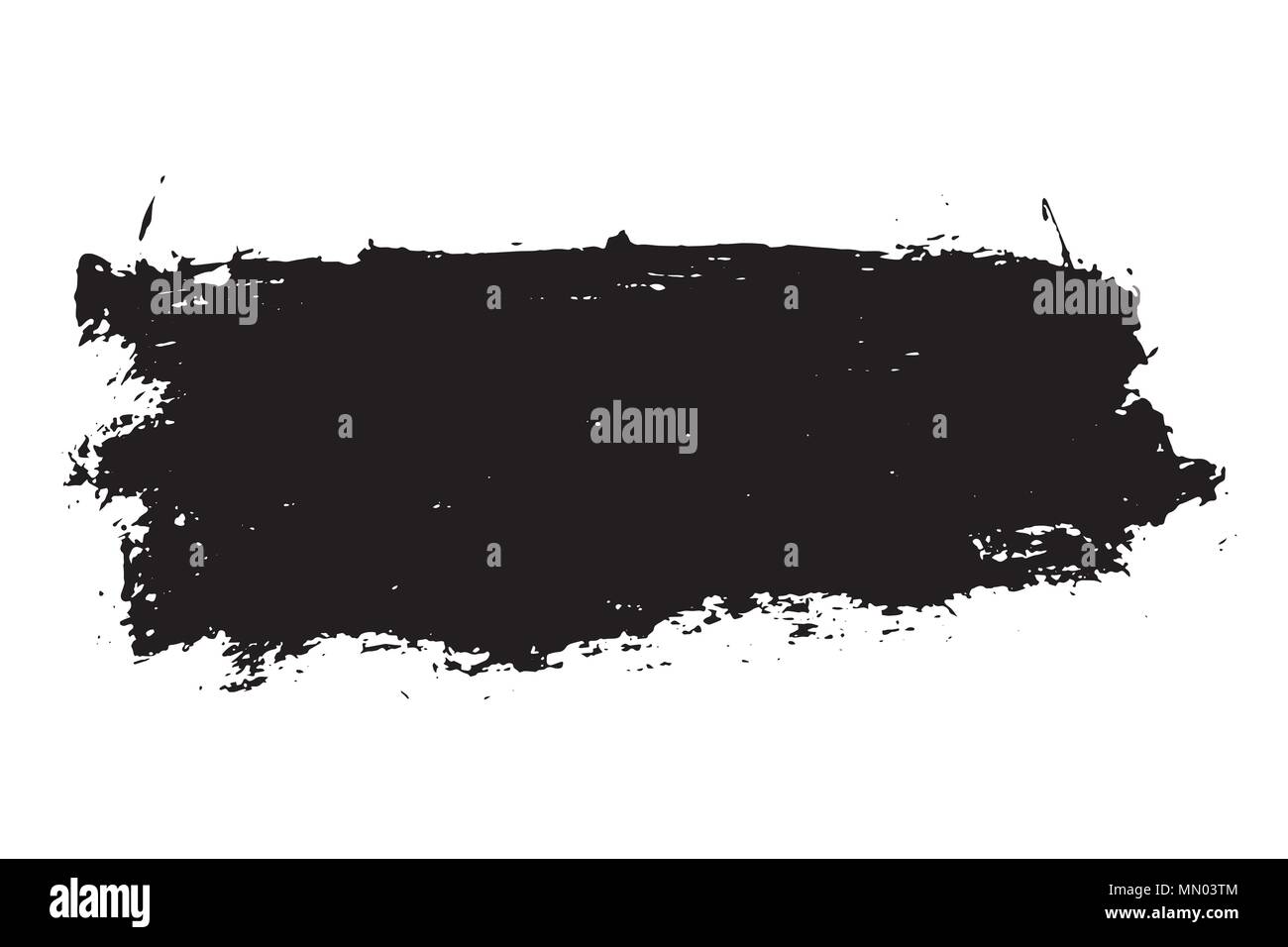 Abstract grunge brush strokes with rough edges texture. EPS10 vector ...