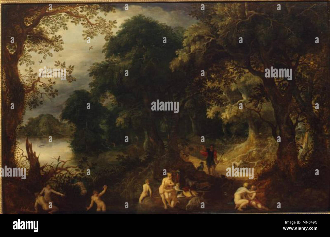 Diana and Actaeon. circa 1620. Abraham Govaerts - Diana and Actaeon ...