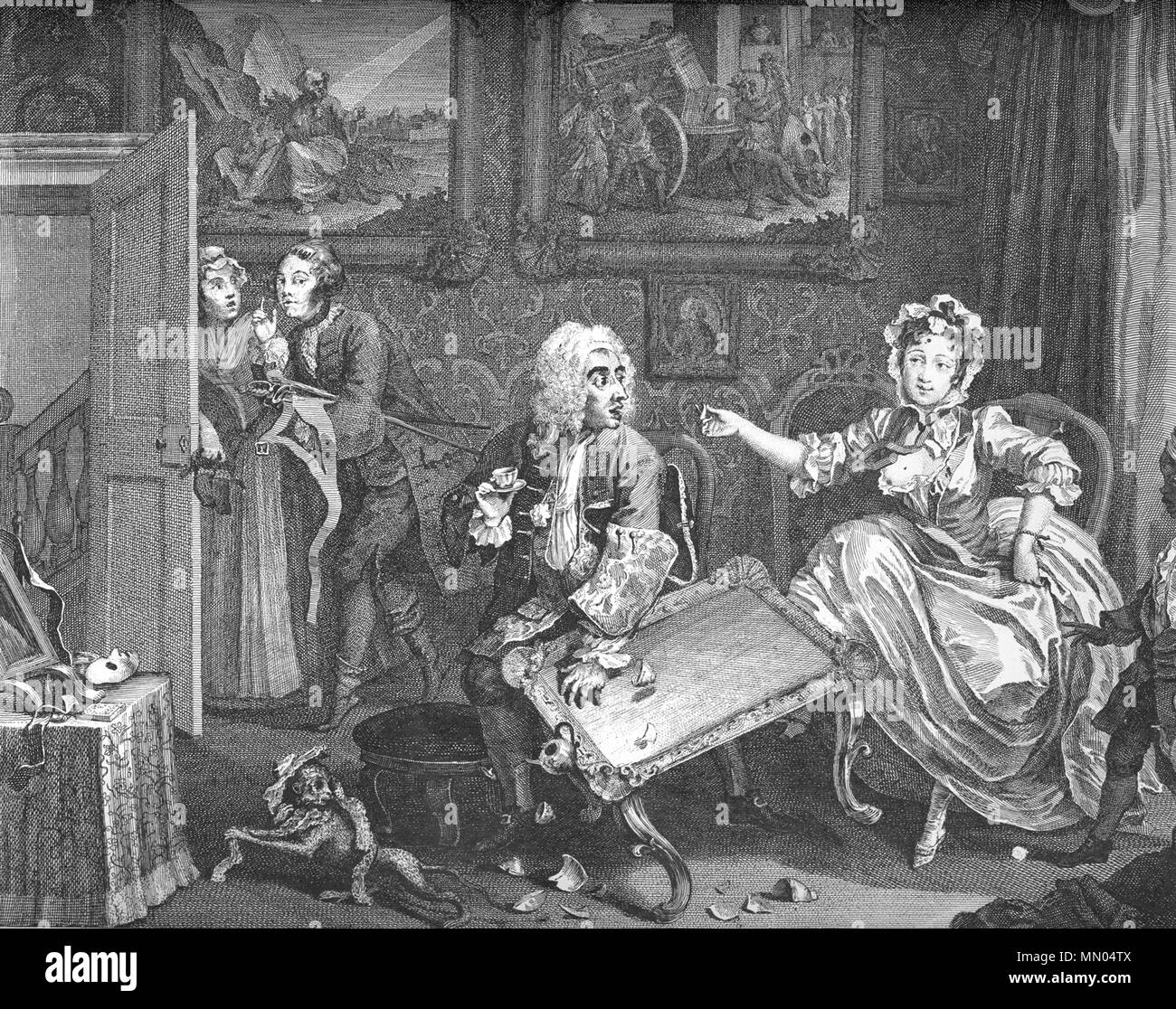 Hogarths paintings hi-res stock photography and images - Alamy