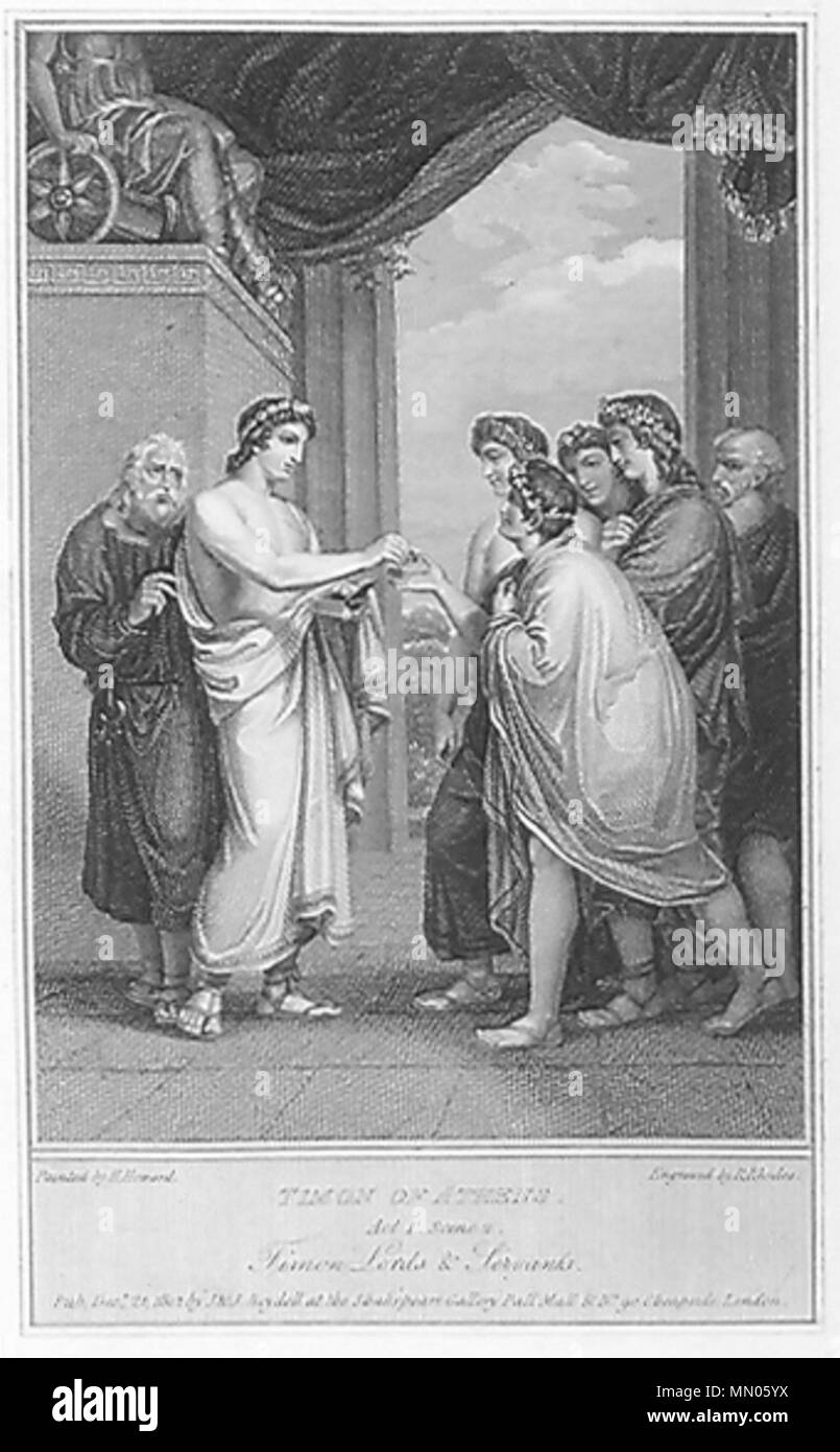 . Timon of Athens: Act I, Scene 2: Timon's prodigality . 1802 ...