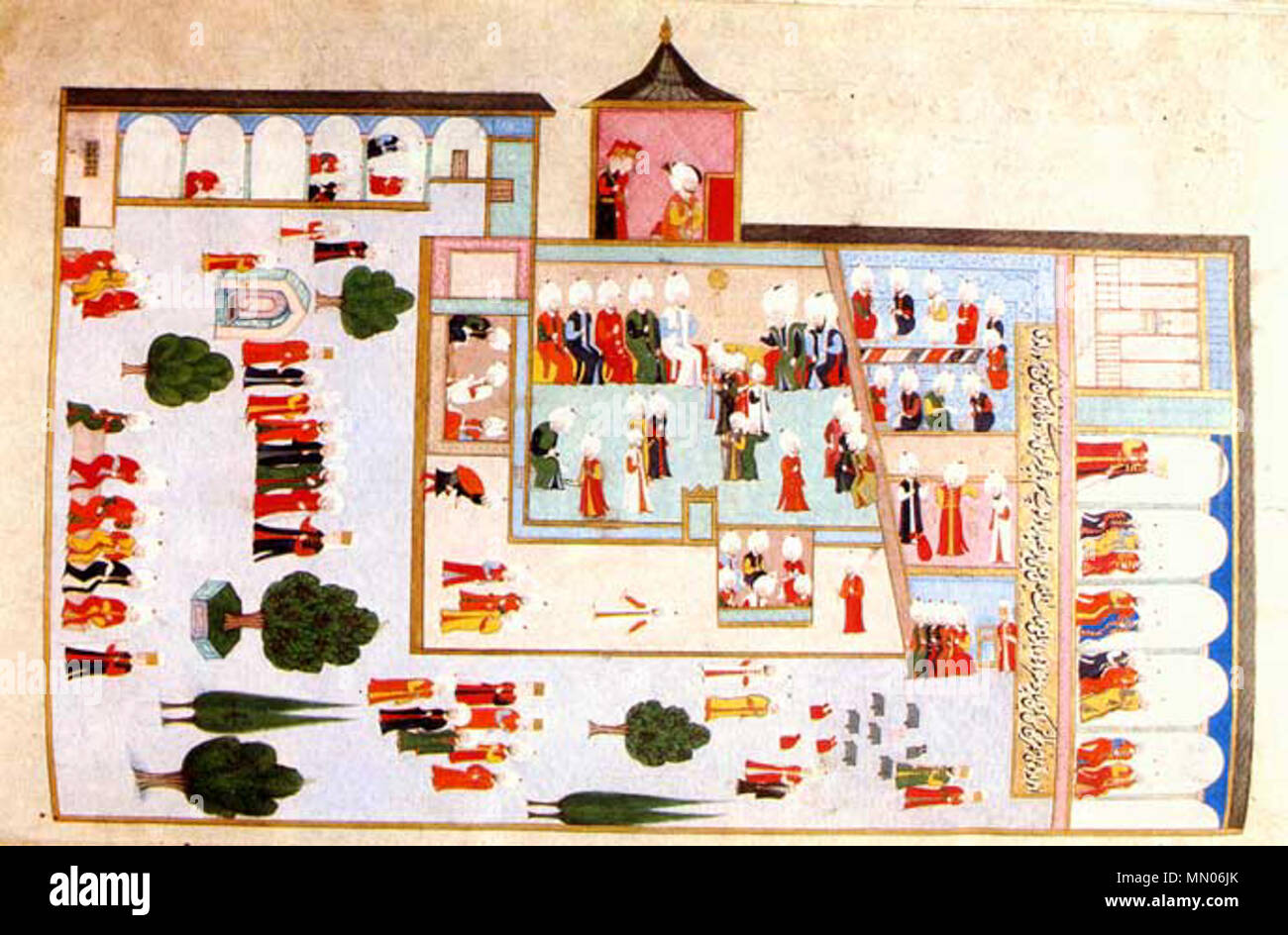 Ottoman miniature painting hi-res stock photography and images - Alamy