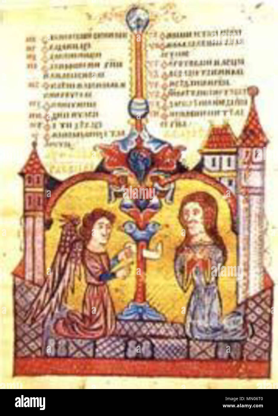 . Hvalov zbornik, illustrated slavic manuscript from medieval Bosnia ...