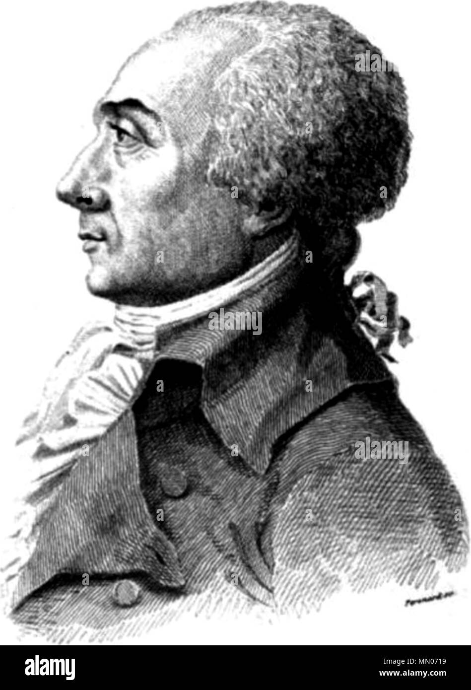 Jacques-René Hébert. 1790s. Hebert-1 Stock Photo - Alamy