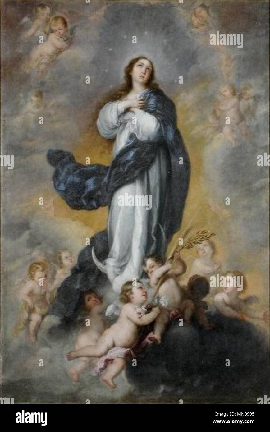 . Español: La obra representa la Inmaculada Concepción de la Virgen ...