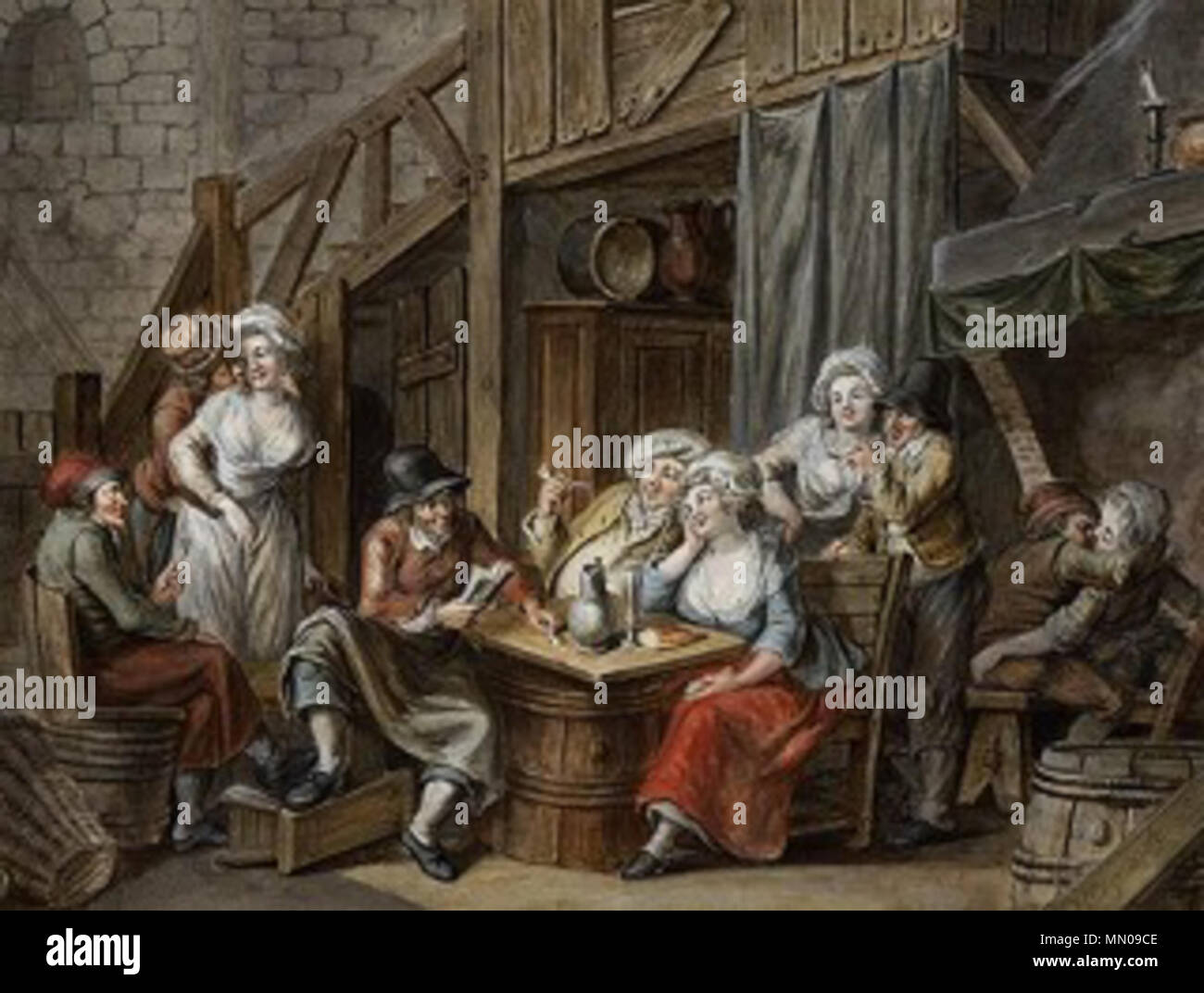 . Español: Interior de una taberna. Galego: Interior dunha taberna ...