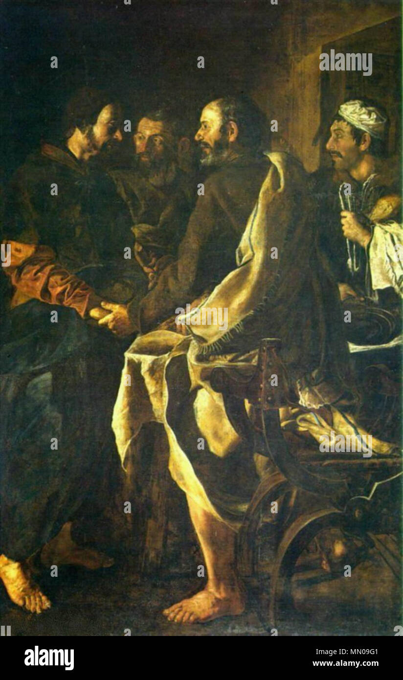 . Italiano: Invito ad Emmaus . between 1620 and 1630. Invito ad Emmaus ...