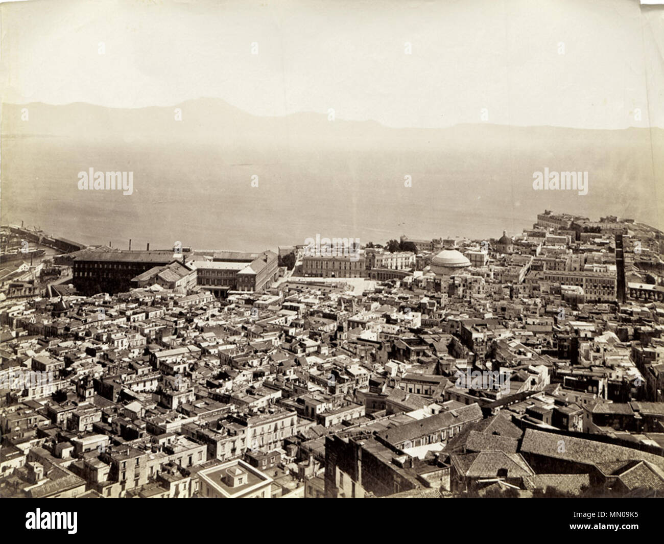 . Views of Naples. Albumen print. Circa 27 x 38,5 cm. . 1870s. Achille ...
