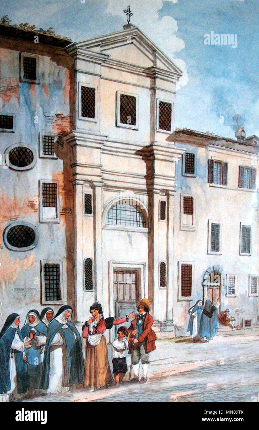 Achille Pinelli – Santa Maria Annunziata delle Turchine Stock Photo - Alamy