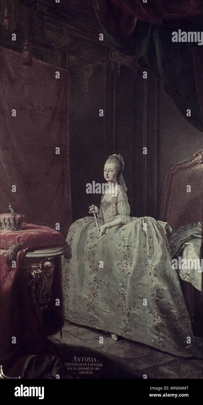 Archduchess maria antonia of austria hi-res stock photography and ...