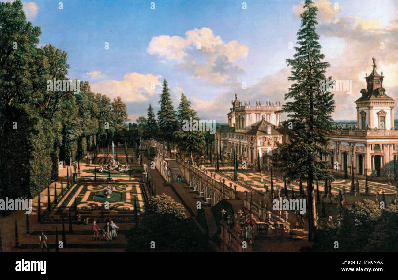 Bellotto Wilanów Palace Stock Photo - Alamy
