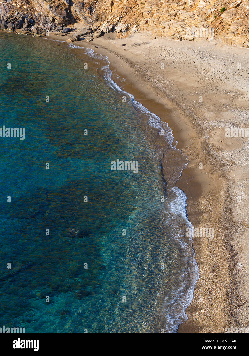 Beach near the town of Fourni, Greece Stock Photo - Alamy