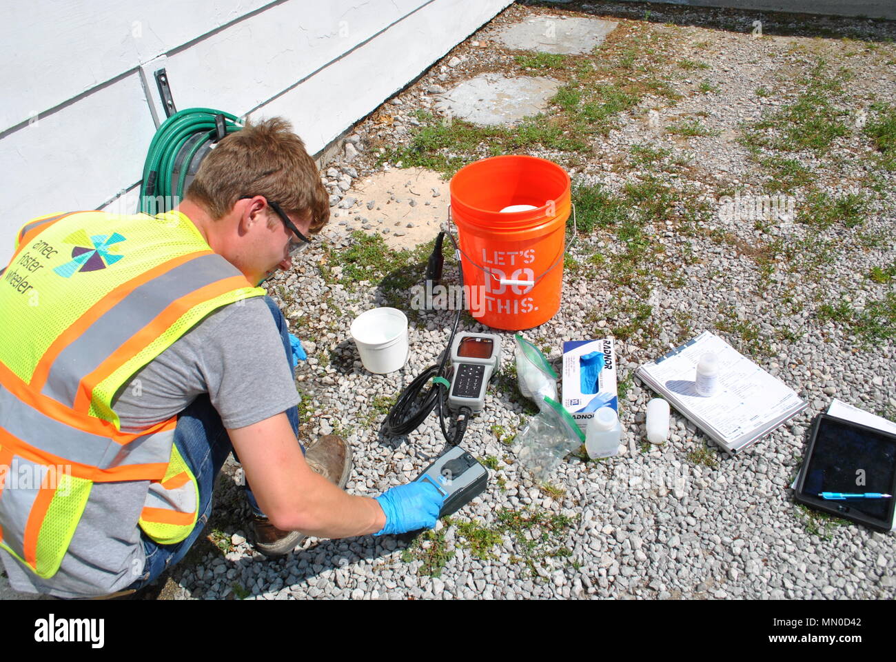 The Air Force Civil Engineer Center began a second round of drinking ...