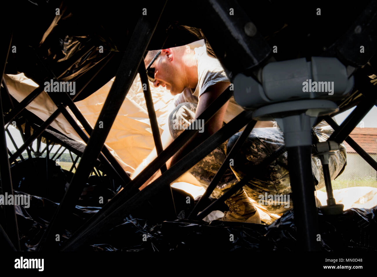 Army Staff Sgt. Brian Allen, A Soldier in the Florida National Guard's ...