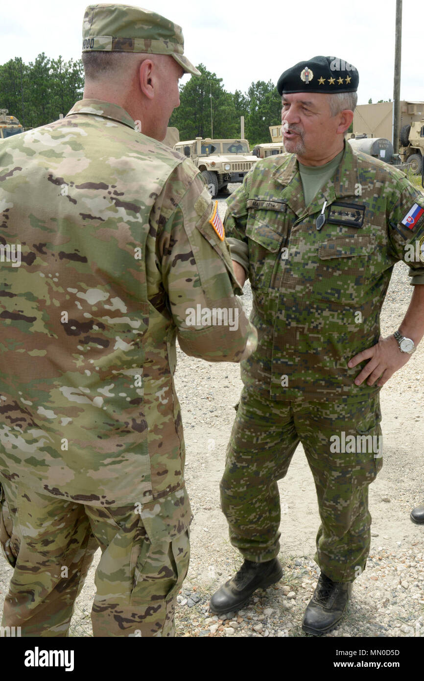 Maj gen david wood 38th hi-res stock photography and images - Alamy
