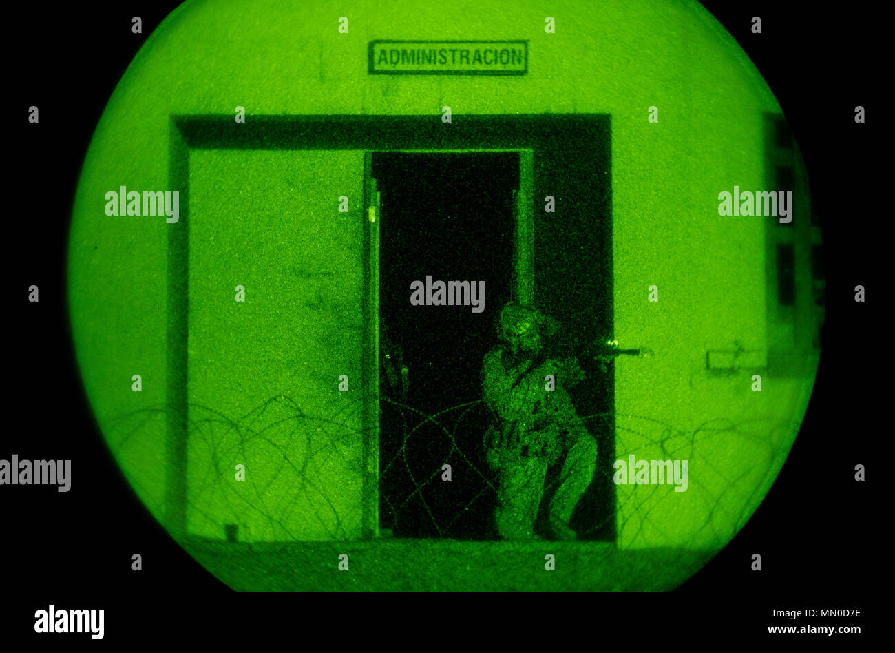 A U.S. Army Soldier assigned to the 1-505th Parachute Infantry Regiment ...